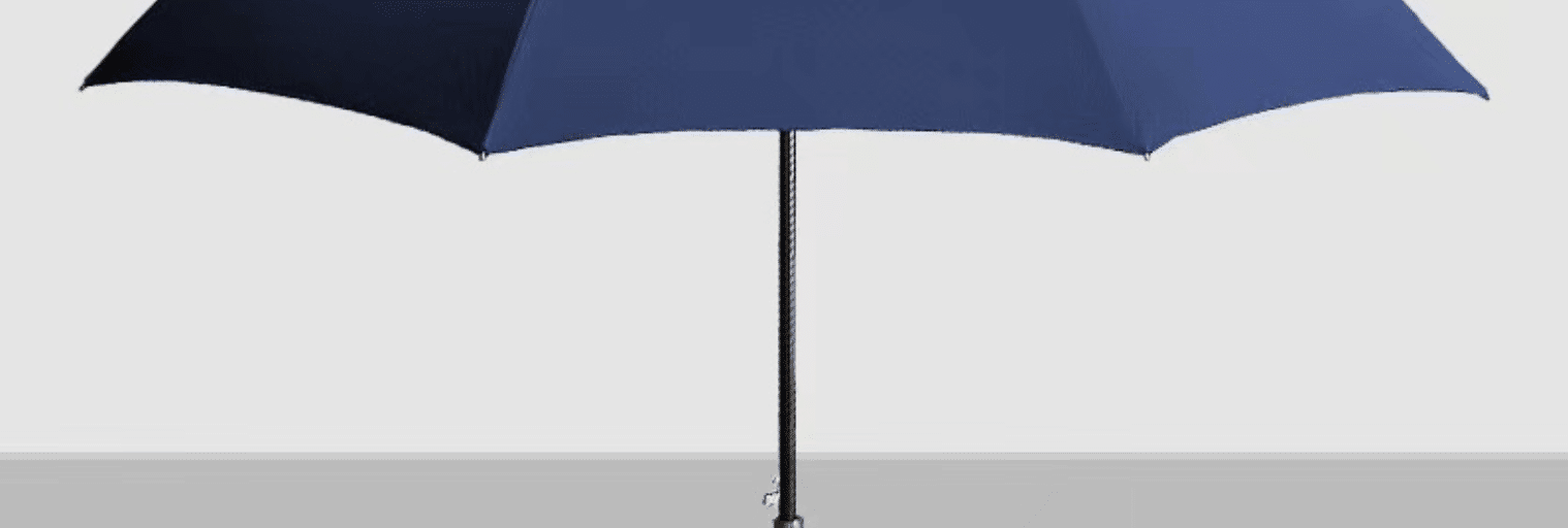 Parts of an umbrella